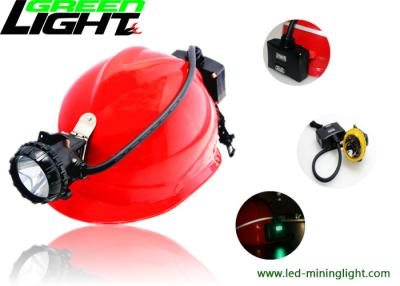 China GLS12-A Semi-Corded Mining Cap Light 6.8Ah Lithium Polymer Battery 15000lux Aluminum Cup for sale
