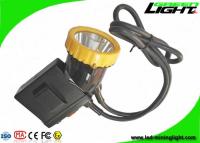 China Rechargeable LED Mining Cap Light 50000lux IP67 11.2Ah Li-ion Battery for Hunting Headlamp for sale