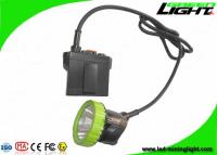 China 1000 Battery Cycles Mining Cap Lights 50000lux Brightness IP67 Waterproof 11.2Ah for sale