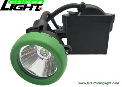 China Underground Cordless Mining Cap Lamps 10000 Lux Super Bright 16-18hrs Working Time for sale