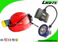 China Lightweight Semi Corded Coal Mining Lights 10000Lux 5.2Ah Li - Ion Battery IP68 for sale