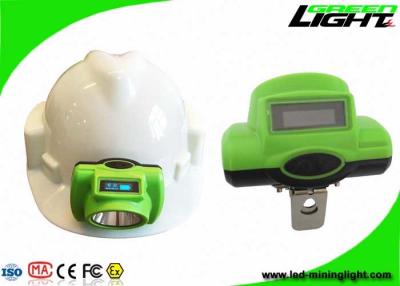 China All In One Structure LED Mining Light ABS PC Material 3.7V 6.8Ah Battery With OLED Screen for sale