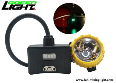China Underground Coal Mining Lights 6.8Ah Panasonic Battery With Rear Warning Light for sale