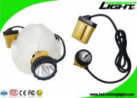 China CREE LED 25000lux Coal Mining Lights 10.4Ah Samsung Battery With SOS Low Power Warning Function for sale
