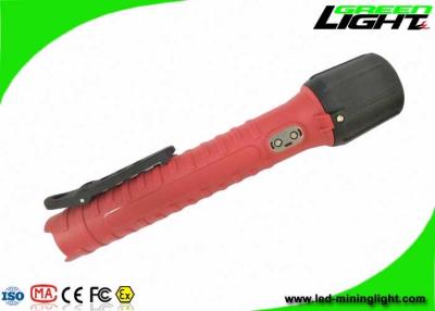 China 1300Lumen Rechargeable LED Flashlight 25000Lux IP68 Waterproof 15hrs Working Time for sale