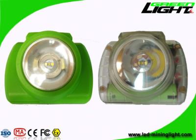 China Anti Explosive Led Mining Headlamp Cordless GLC-6 OLED Screen 13000lux IP68 Waterproof for sale