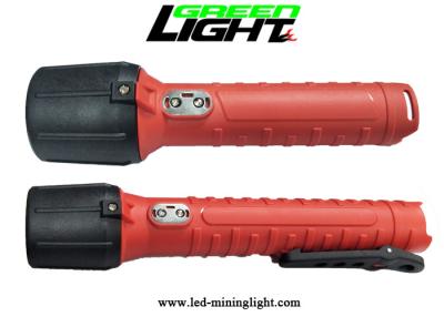 China 10W 25000lux Rechargeable Anti Explosive LED Torch Light IP68 with 4.4Ah Battery for sale