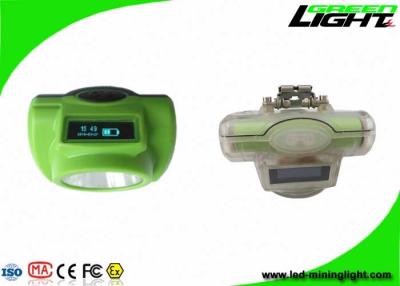 China OLED Screen Cordless Mining Lights 13000lux Strong Brightness Lightweight 1.78W for sale