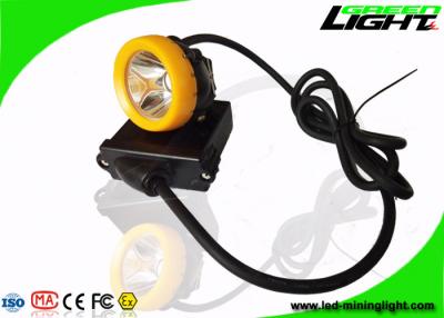 China Explosion Proof Corded Cap Lamp GL5-C 10000lux High Brightness LED Mining Light 6.6Ah for sale