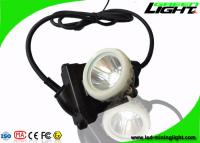 China Rechargeable Coal Mining Light 10000lux GL5-B 6.6Ah Li-Ion Battery Corded Cap Lamp for sale