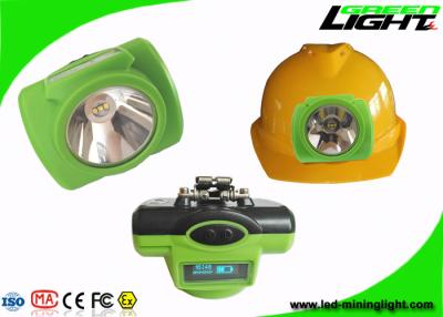 China Underground LED Mining Light 13000lux OLED Display USB Charging IP68 6.8Ah Li-ion for sale