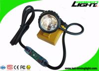 China 25000lux Coal Miners Lamp GLC12-A Corded Cable 10.4Ah Rechargeable SOS Mining Lights for sale