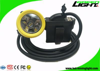 China GL5-D LED Industrial USB Rechargeable Safety Miners Cap Lamp 10000lux IP68 6.6Ah for sale