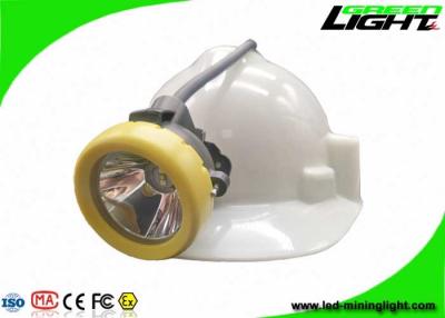 China Rechargeable Mining Hard Hat Led Lights , Miners Cap Lamp Support USB Charger for sale