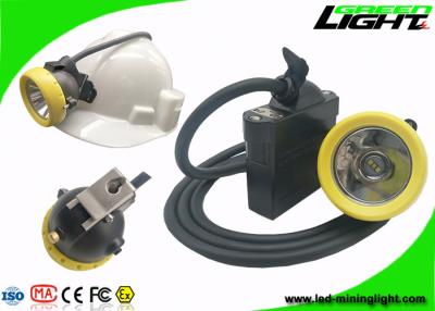 China Rechargeable Safety LED Miners Lamp 10000lux 7.8Ah SOS Function Mining Cap Light for sale