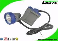 China Explosion Proof LED Mining Cap Lamp With 6.6Ah Rechargeable Li - Ion Battery for sale