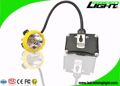 China Anti Explosive Mining Cap Lights 15000 Lux IP68 With 6.8Ah Panasonic Battery for sale