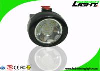 China Anti Explosive Miners Cap Lamps Cordless , Hard Hat Led Lights Long Life Span for sale