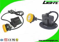 China Explosion Proof LED Miners Helmet Light IP68 7.8Ah Li-Ion Battery 10000lux for sale