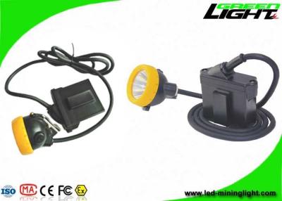China Explosion Proof LED Miners Helmet Light IP68 7.8Ah Li-Ion Battery 10000lux for sale