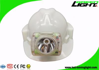 China Rechargeable 6.8Ah Cordless Miners Cap Lamp 13000 Lux Three Light Modes for sale