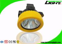 China 4000lux Mining Hard Hat Lights 2.2Ah Battery All In One Strcture With Plug In Chager for sale
