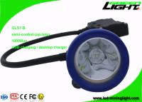 China Semi - Corded Mining Cap Lights 10000Lux Compact Resistant With 1 Main Light 6 SMD for sale