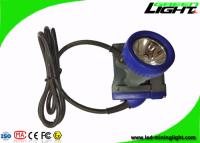 China 6.6Ah Rechargeable Li-ion LED Cap Lamp 10000lux High Beam IP68 Waterproof Mining Headlamp for sale