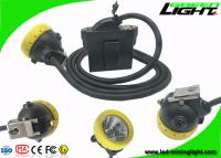 China Hard Hat Rechargeable Miners Headlamp USB Charging 1.67W with Strong Brightness for sale