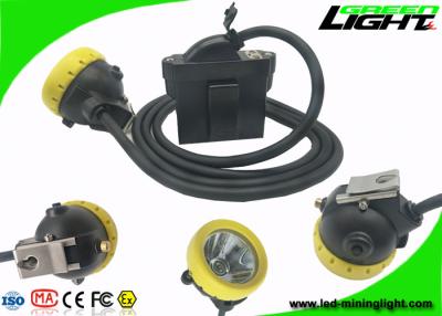 China Hard Hat Rechargeable Miners Headlamp USB Charging 1.67W with Strong Brightness for sale