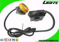 China IP68 Safety Mining Cap Light 10000lux 7.8Ah Li-ion Battery Low Power Warning for sale