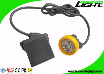 China Impact Resistant Coal Miner Hard Hat Light 10000lux With Low Power Warning Function for sale