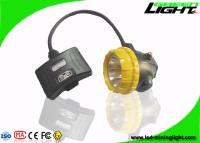 China 6.8Ah 15000lux Semi Corded Mining Cap Light with Aluminum Cup IP68 for sale