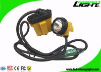 China GLC12-A Corded Mining Cap Lamp 10.4Ah 25000lux High Beam with 2A Charger for sale