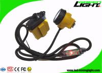 China 3.7V 10.4Ah LED Mining Headlight 25000lux High Beam With Four Lighting Modes for sale
