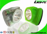 China Cordless Mining Light 13000lux 200g IP68 with Adjustable Stainless Steel Clip for sale