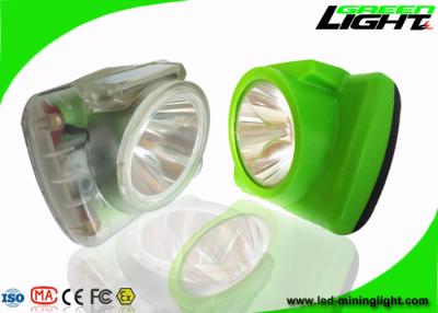 China Cordless Mining Light 13000lux 200g IP68 with Adjustable Stainless Steel Clip for sale