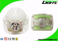 China Rechargeable Cordless Mining Cap Lamp 13000 Lux 6.8Ah Lithium LED Headlight for sale