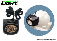 China Anti-Explosive Waterproof 8000lux LED Miner Cap Lamp 4.5Ah Li-ion Battery for Hard Hats for sale