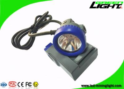 China IP68 Waterproof LED Mining Headlamp 10000lux High Beam 6.6Ah Li-ion Battery 1000 Cycles for sale