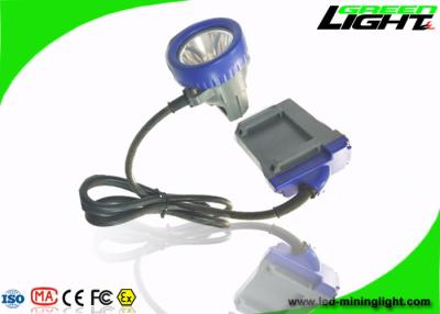 China IP68 Coal Miner Hard Hat Light 10000lux 6.6Ah Li-Ion Battery Anti Explosive for sale