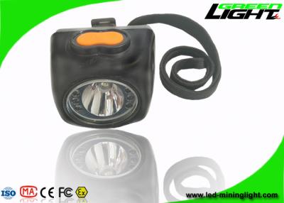China Lightweight LED Cordless Mining Lights 8000lux All In One Structure With Safety Rope for sale