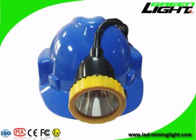 China LED Coal Mining Cap Lamp 50000lux IP68 Waterproof 11.2Ah Rechargeable for Hunting for sale