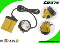 China 10.4Ah Samsung Battery Coal Mining Lights 25000lux Brightness With SOS Low Power Warning Function for sale