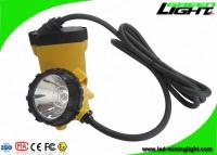 China 3W Cree LED Mining Hard Hat Light 25000Lux 10.4Ah ATEX Explosion Proof for sale