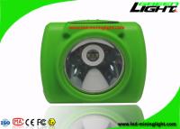 China Cordless LED Coal Miner Headlamp Waterproof IP68 13000lux Li-Ion Battery Mining Light for sale