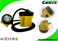 China GL12-A LED Safety Coal Mining Light 25000lux 15hrs 3.7V 10.4Ah Samsung Battery for sale