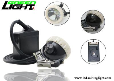 China ABS Material Rechargeable Led Mining Light 6.6Ah Li Ion Battery 10000lux Brightness for sale