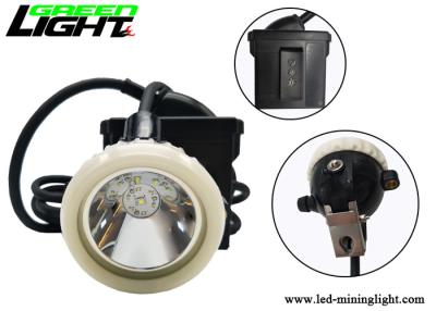 China Rechargeable Li-Ion LED Miners Cap Lamp 10000lux 16 Hours Working Time for sale