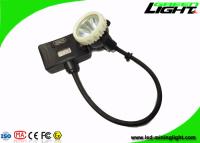 China 5.2Ah LED Mining Cap Light 10000lux High Beam IP68 Rechargeable Headlamp with Safety Rope for sale